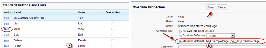 Classic Override Page for S-Drive